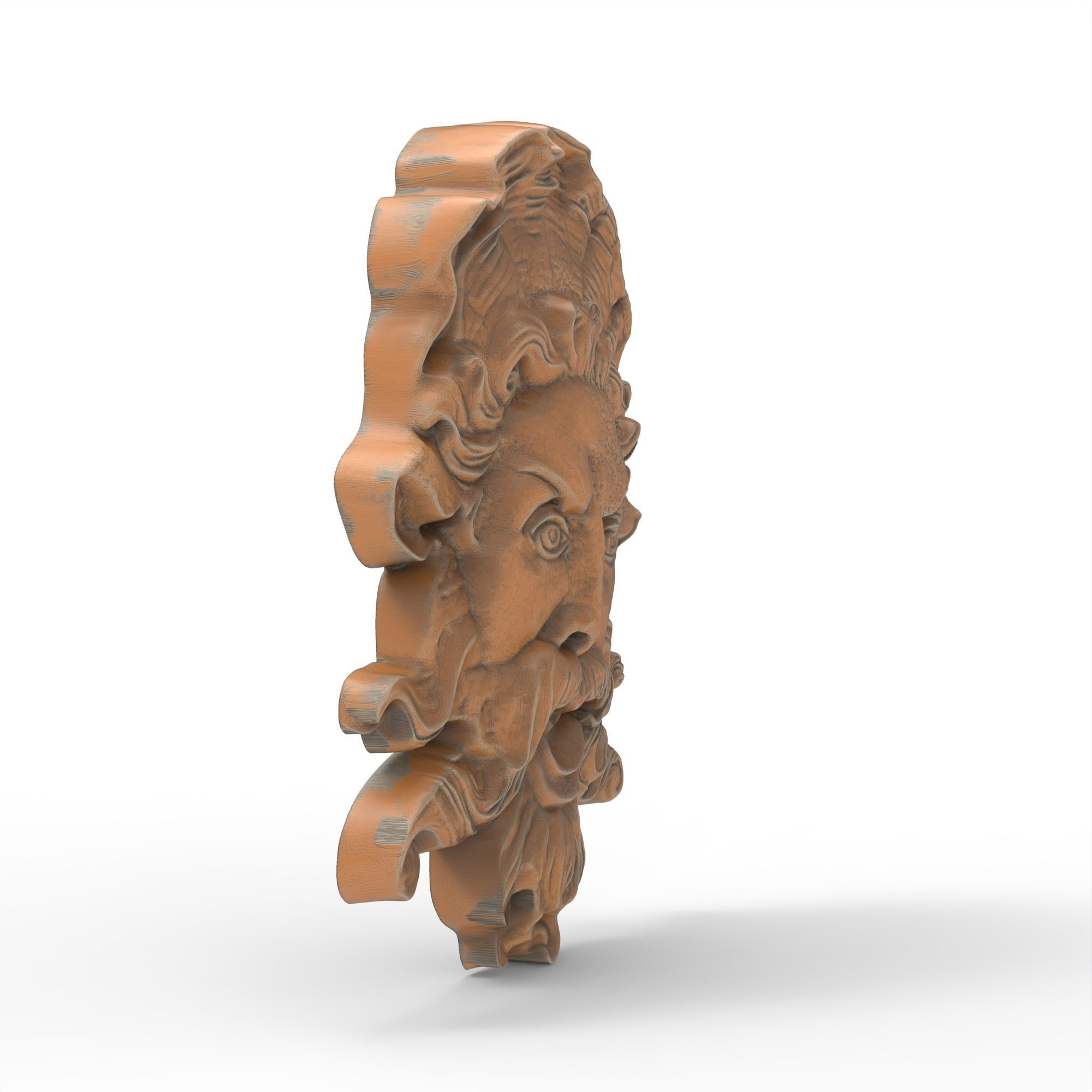 Ancient Architectural Sculpture Greek Mythology STL File 3D model 3D ...
