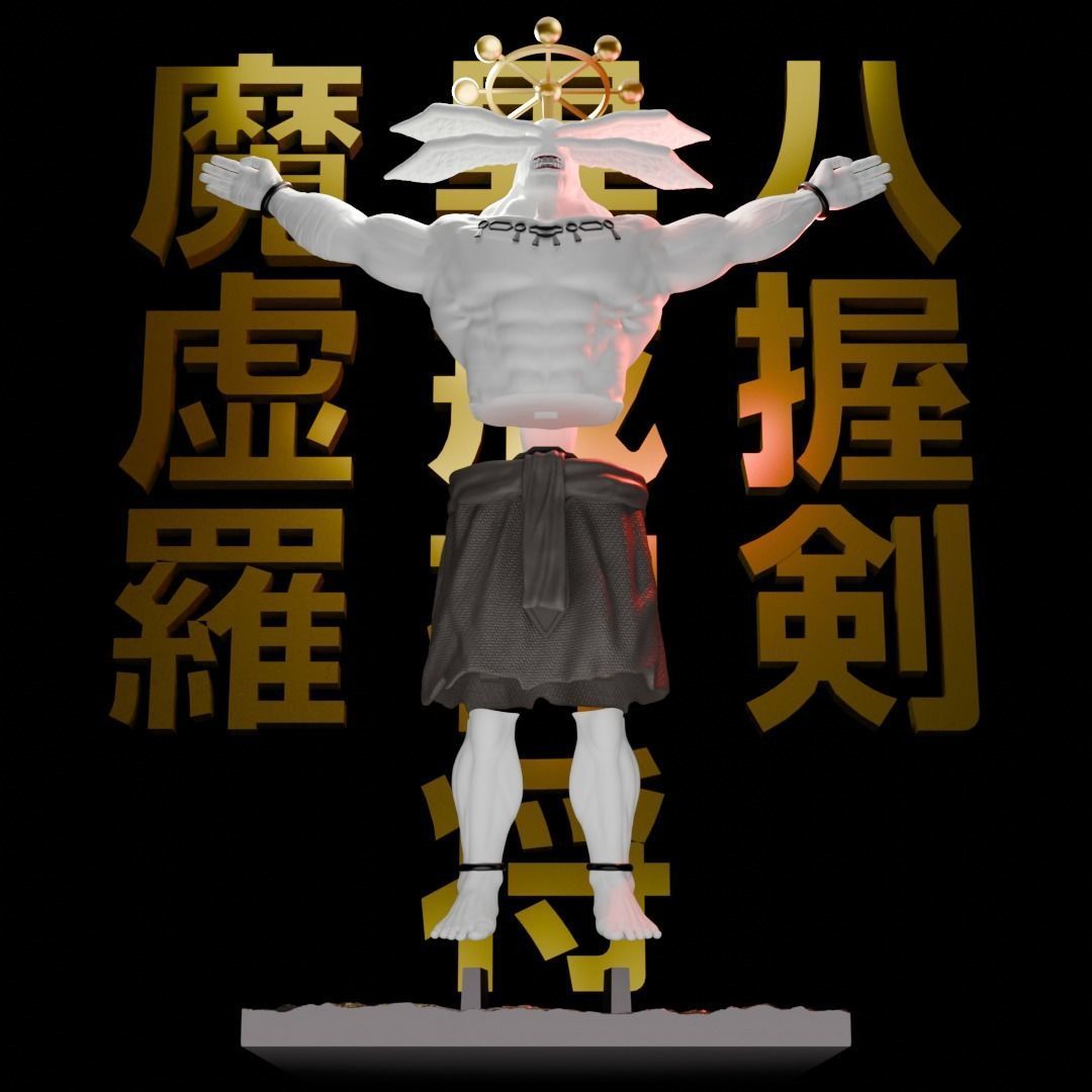 JUJUTSU KAISEN-MAHORAGA 3D model 3D printable | CGTrader