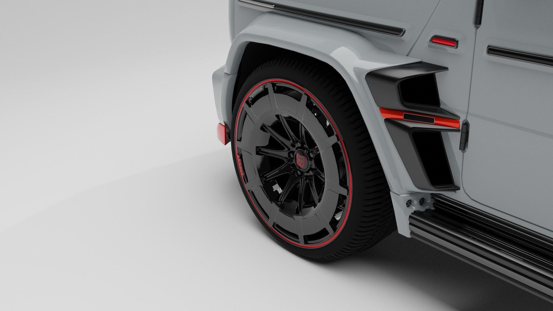 Mercedes G Brabus 900 3D model | CGTrader