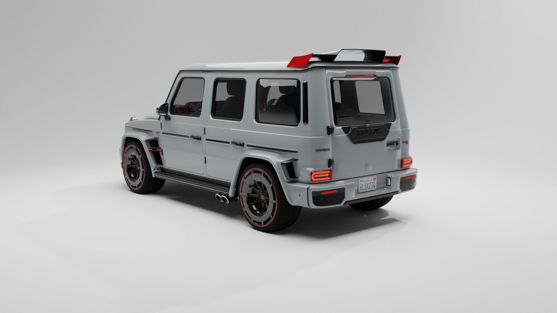 Mercedes G Brabus 900 3D model | CGTrader