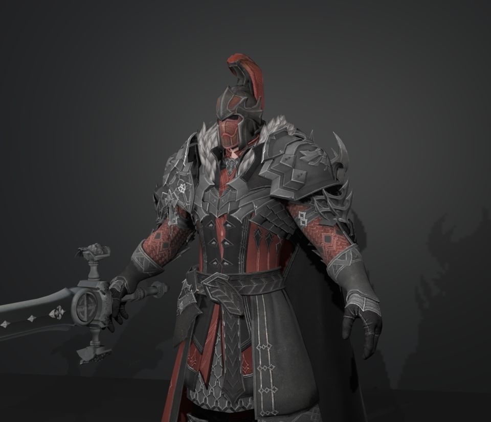 knight guardian 3D model animated rigged | CGTrader