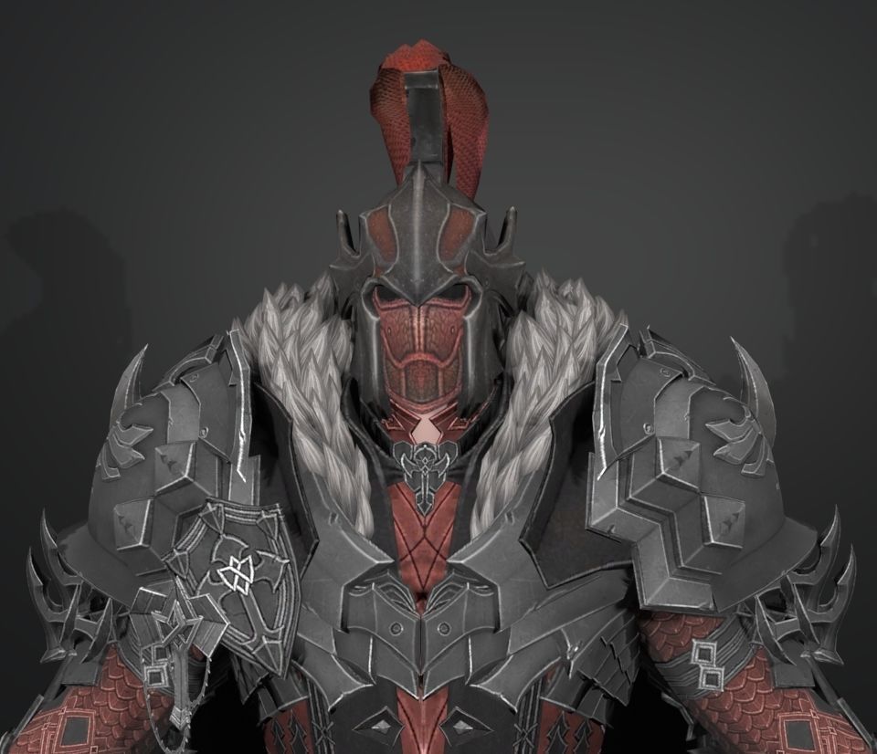 knight guardian 3D model animated rigged | CGTrader