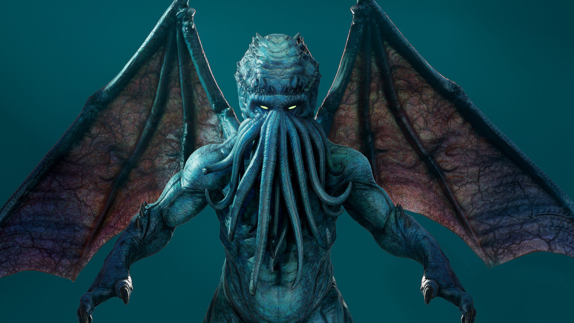 3D model Cthulhu VR / AR / low-poly | CGTrader
