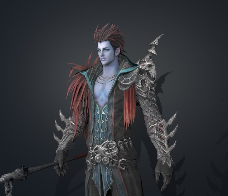 kharmine 3D model animated rigged | CGTrader