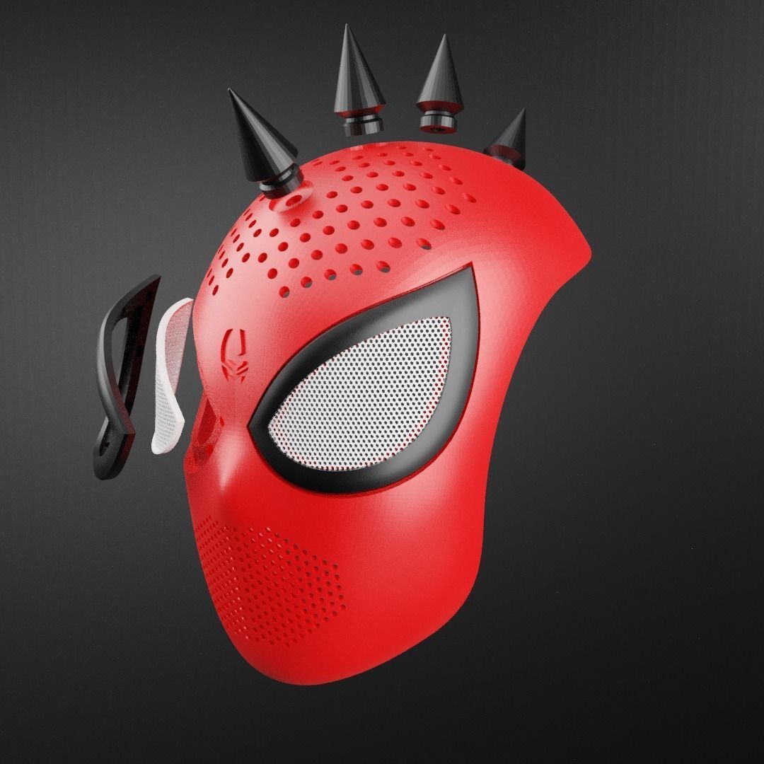 FACESHELL SPIDER-PUNK - PS4 3D model | CGTrader