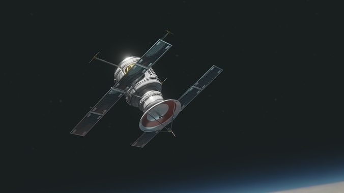 Nasa Satellite - Realistic 3D model of a satellite 3D model | CGTrader