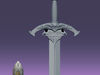 Sword of Superman 3d Digital download 3D model 3D printable | CGTrader