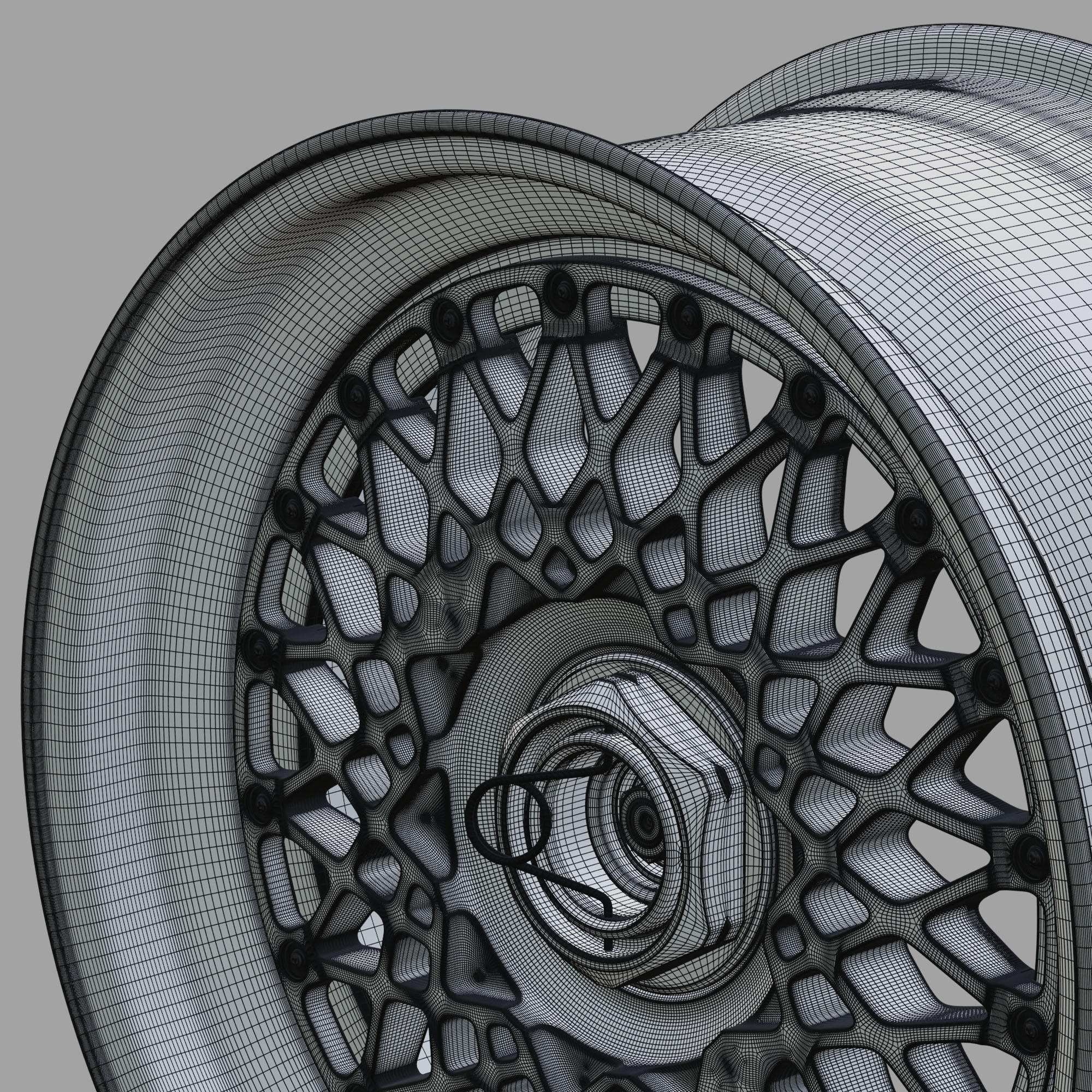 BBS E48 Centerlock Wheel 3D Model 3D model | CGTrader