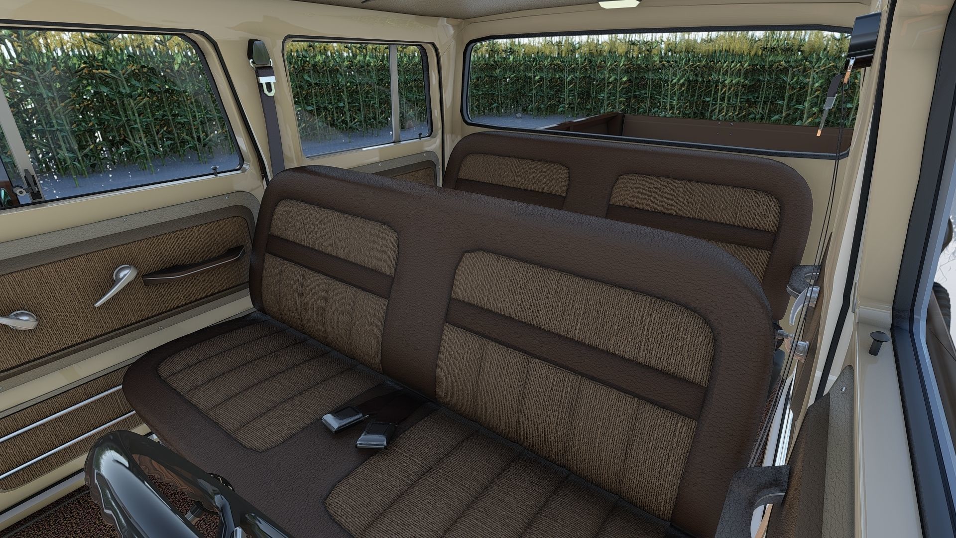 Pickup 1963 C30 4 Door Dually Classic Wheels 3D model | CGTrader