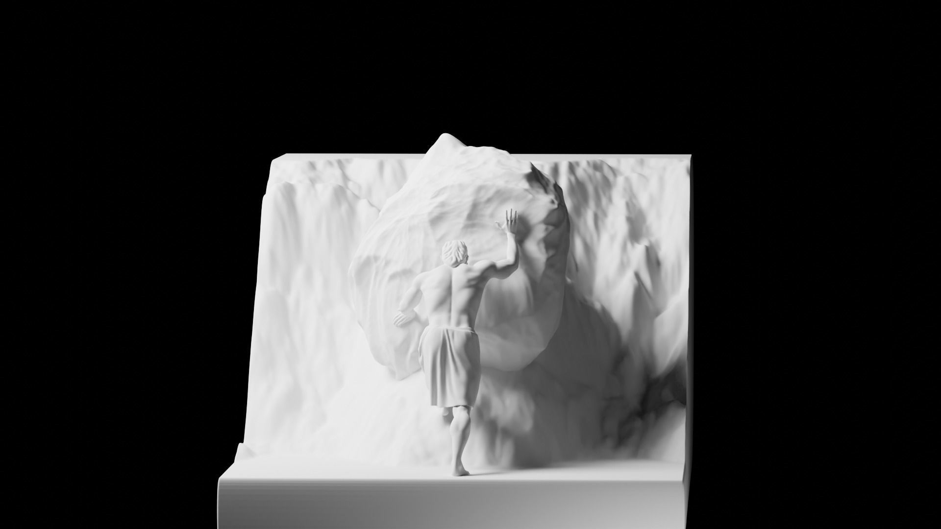 SISYPHUS 3D model 3D printable | CGTrader
