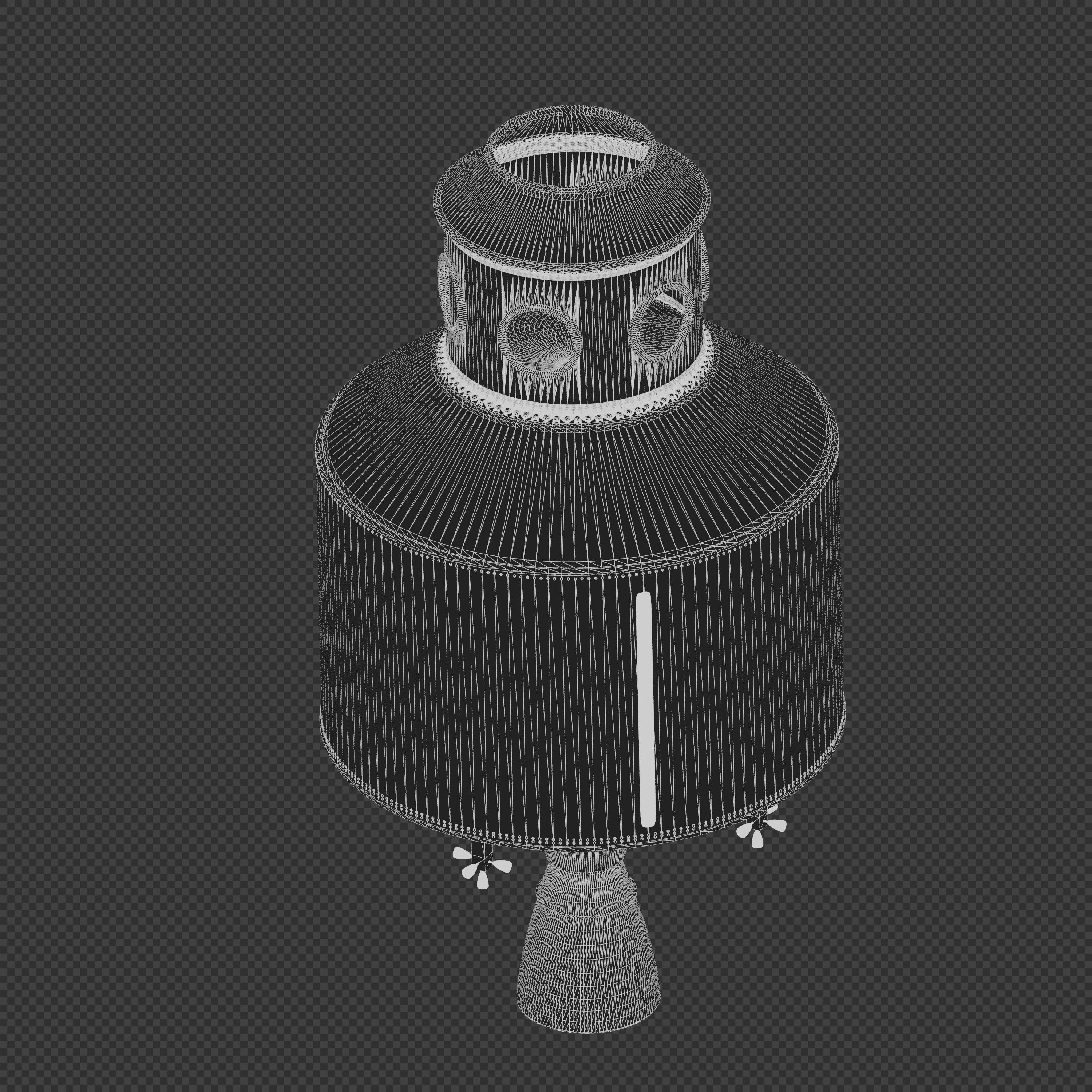 Helios upper stage 3D model | CGTrader