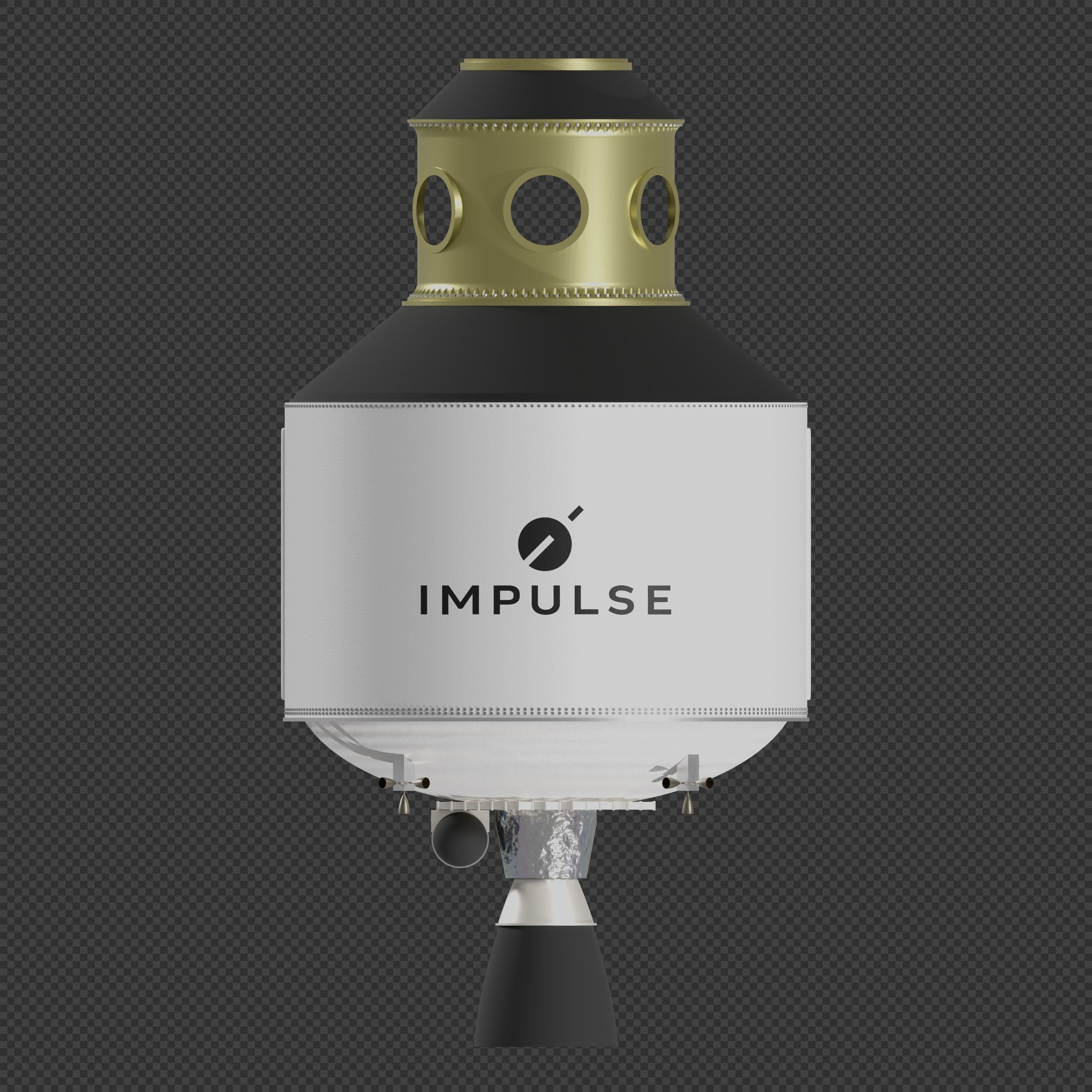 Helios upper stage 3D model | CGTrader