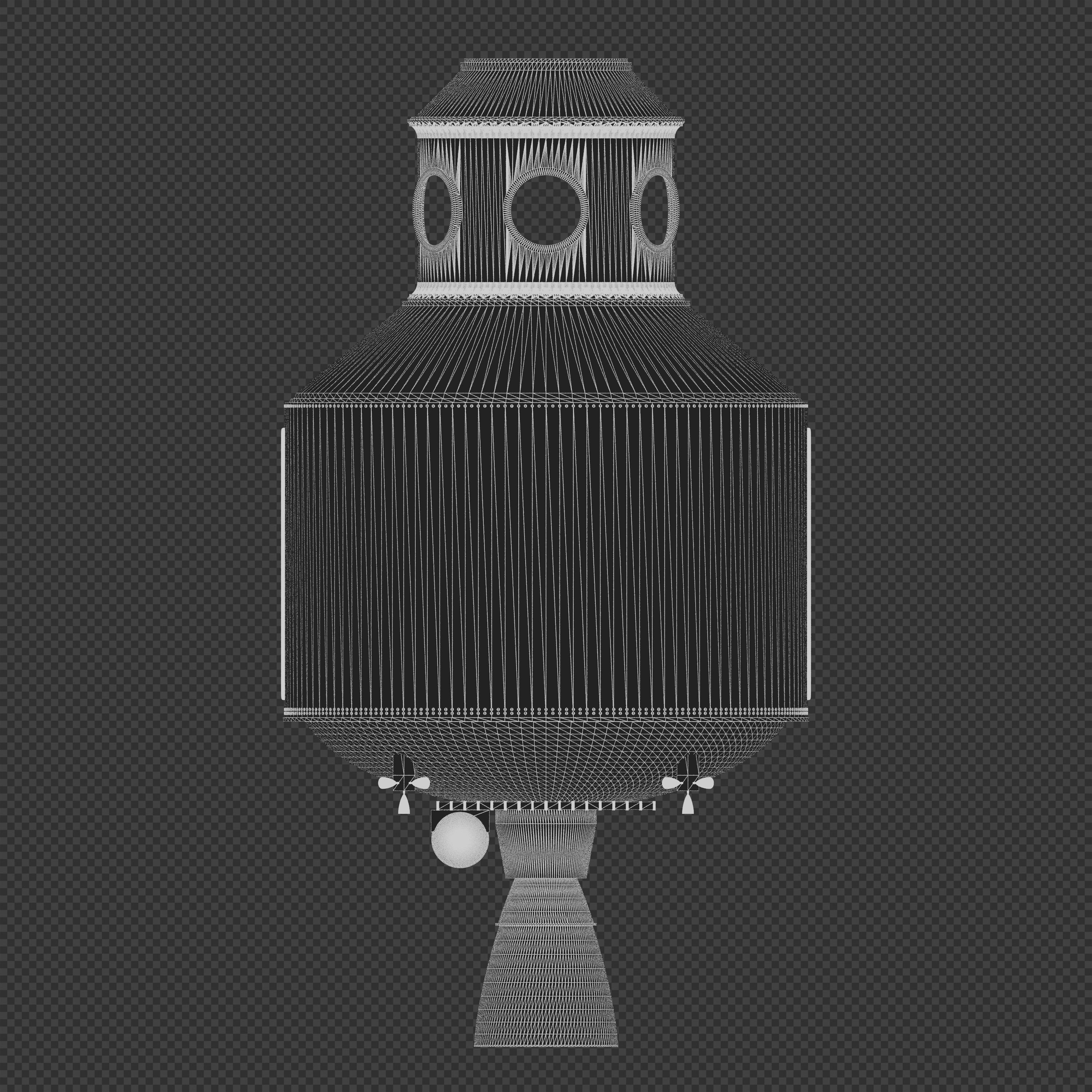 Helios upper stage 3D model | CGTrader