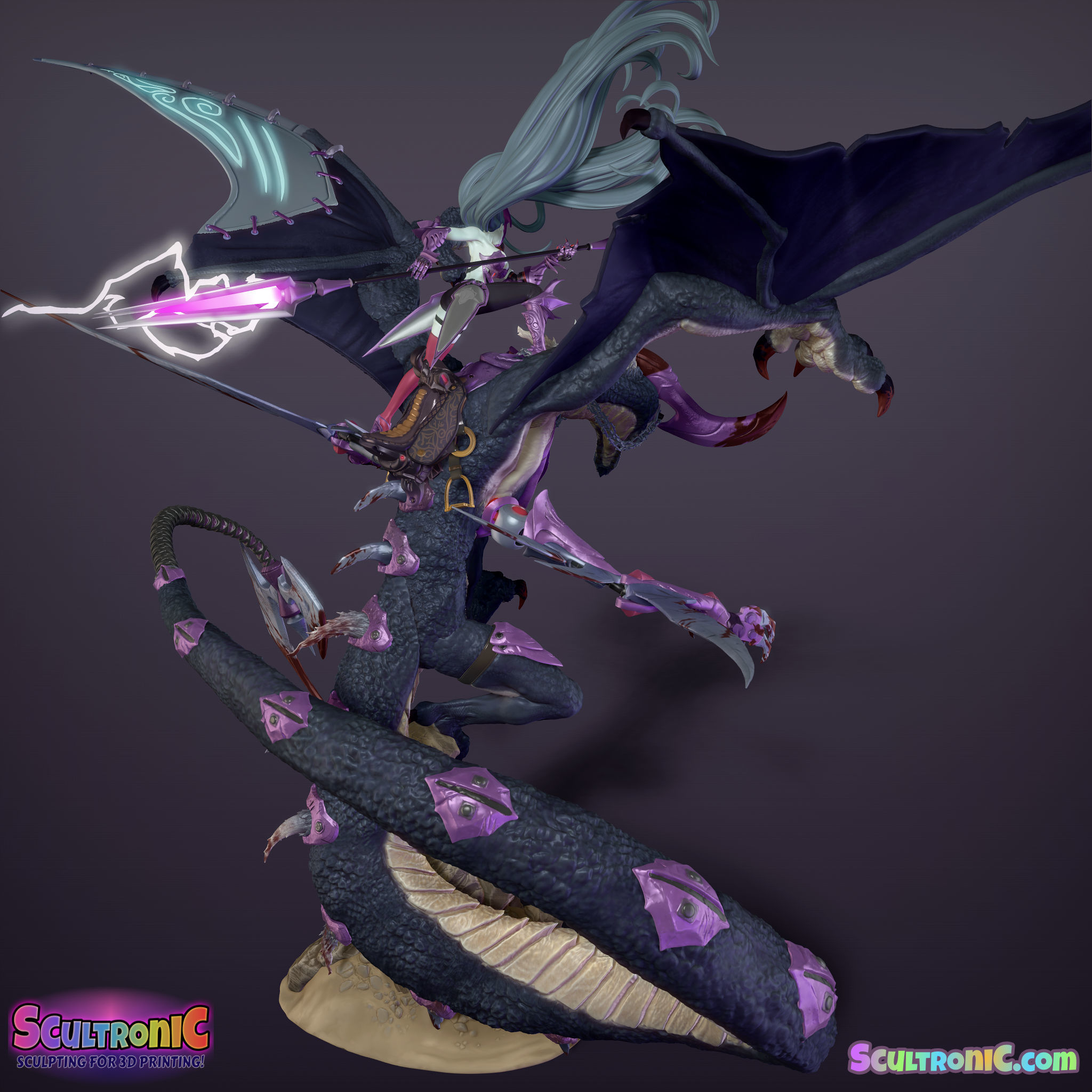 Nightmare Knight free 3D model 3D printable | CGTrader
