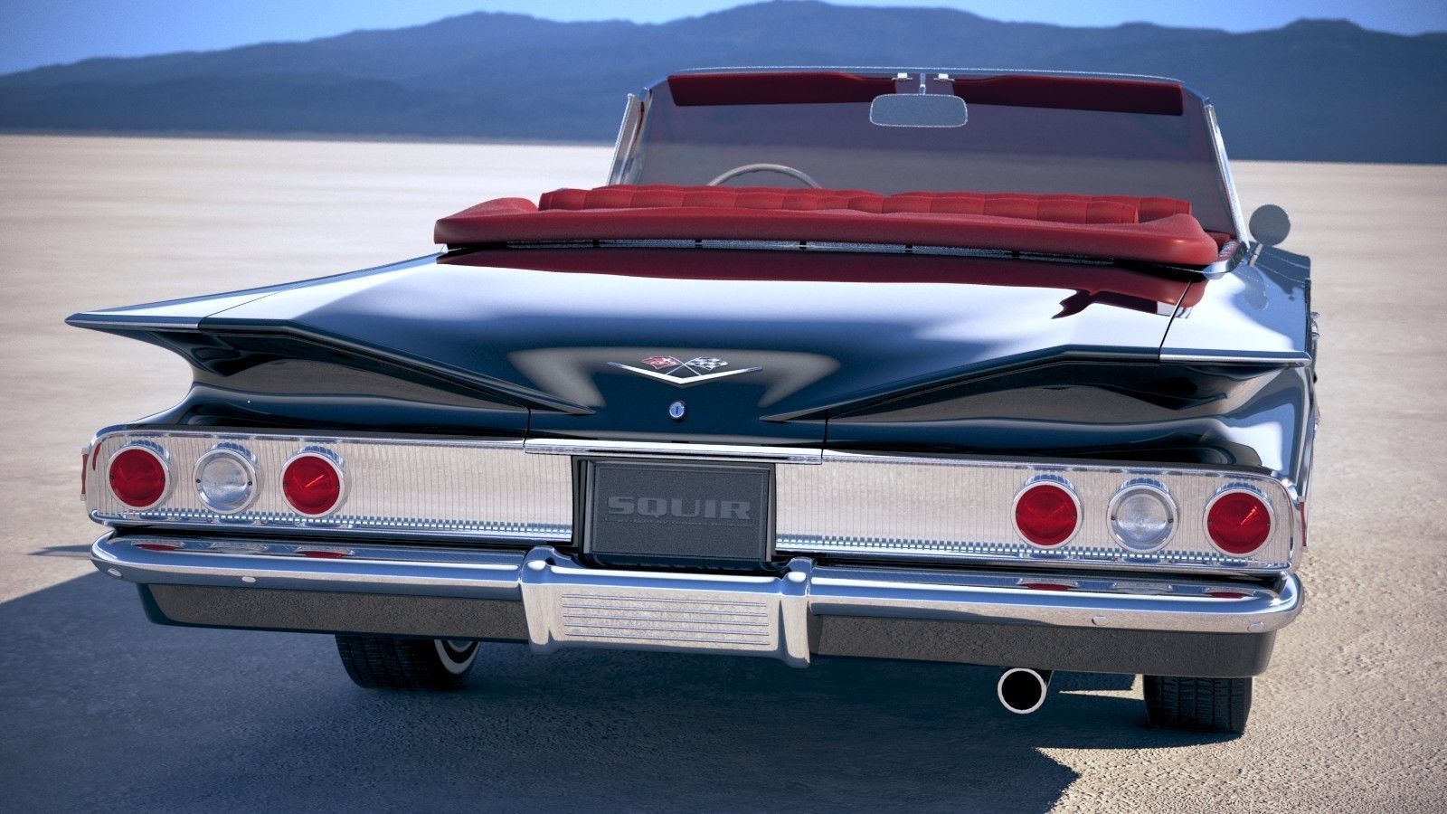 Chevrolet Impala Convertible CG 1960 3D model | CGTrader