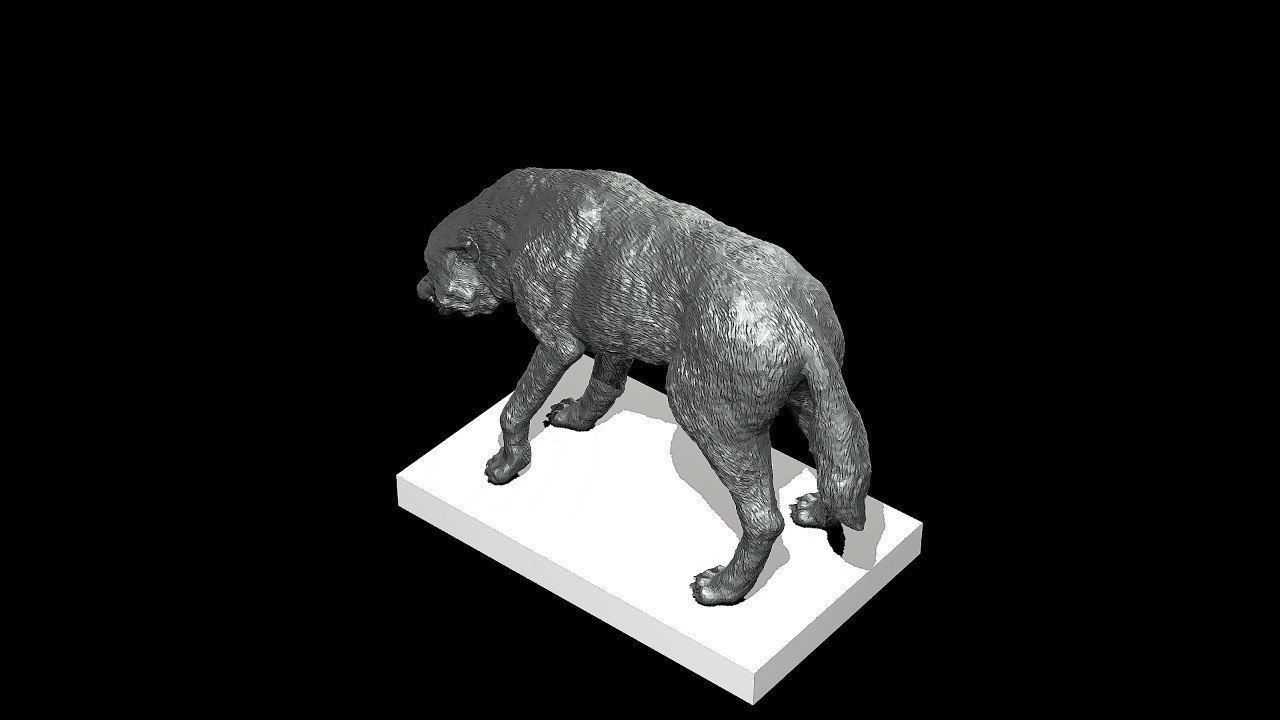 Stylized Wolf Model 3D model 3D printable | CGTrader