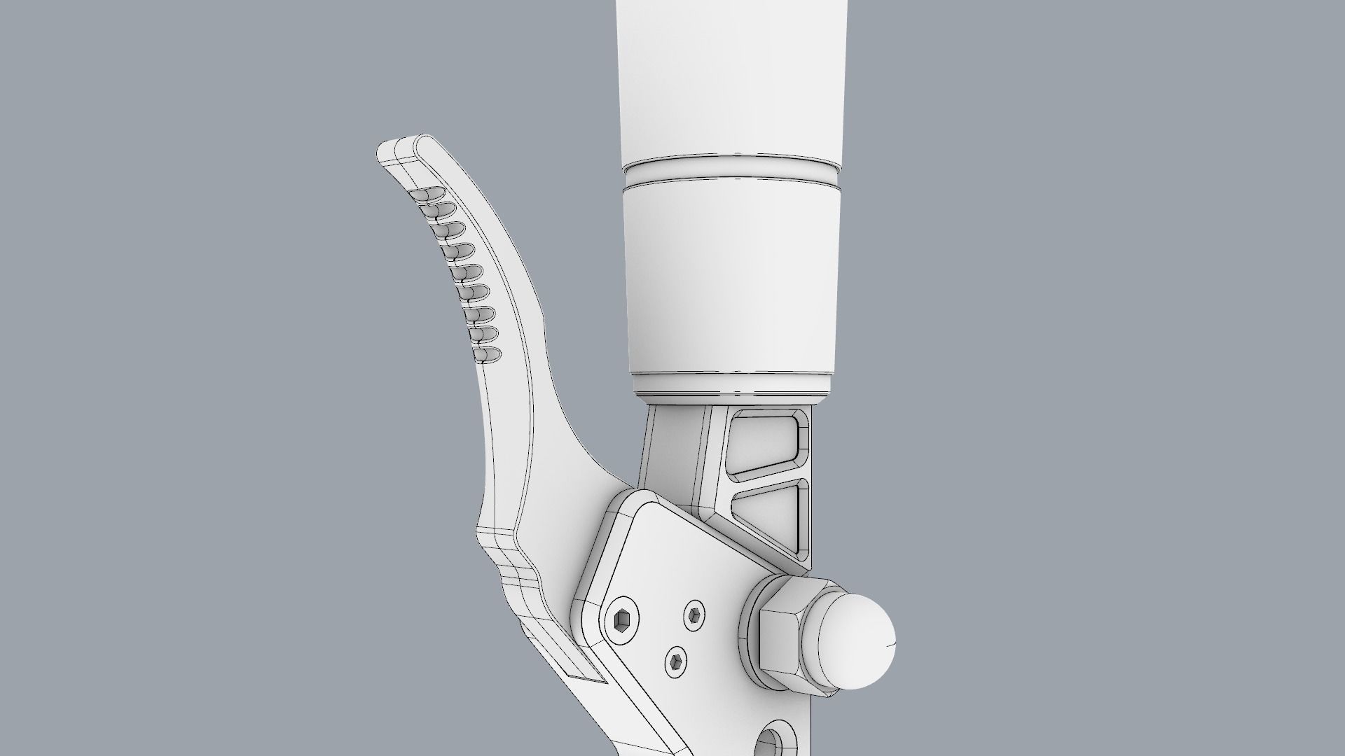MOZA SGP SEQUENTIAL SHIFTER 3D model | CGTrader
