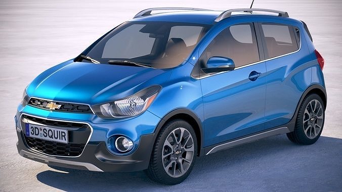 Chevrolet Spark Activ CG 2017 3D model | CGTrader