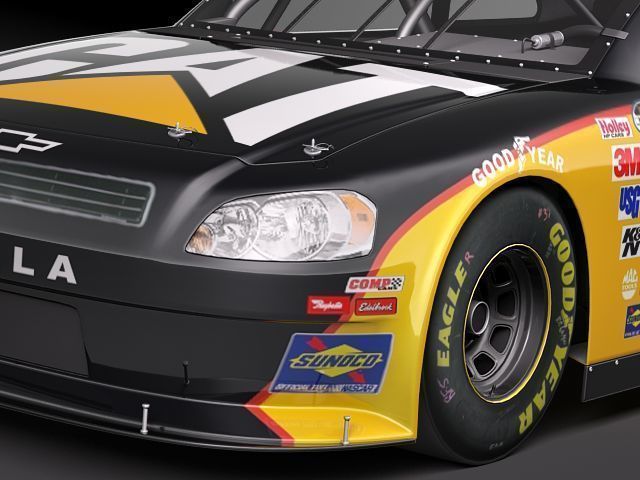 Nascar 2010 chevrolet impala ss godaddy cat pepsi 3D model | CGTrader