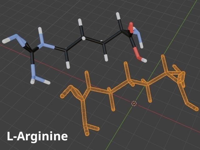 3D molecular model of amino acids 3D model rigged | CGTrader