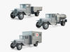 ZIS-5 Truck High-Poly Collection | CGTrader