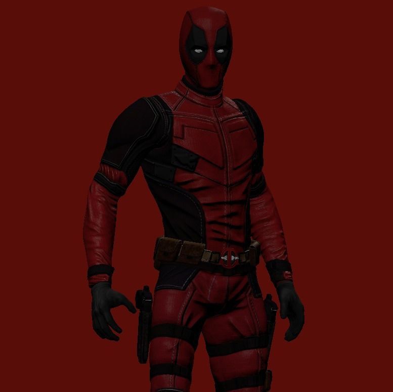 deadpool For 3dprint 3D model 3D printable | CGTrader