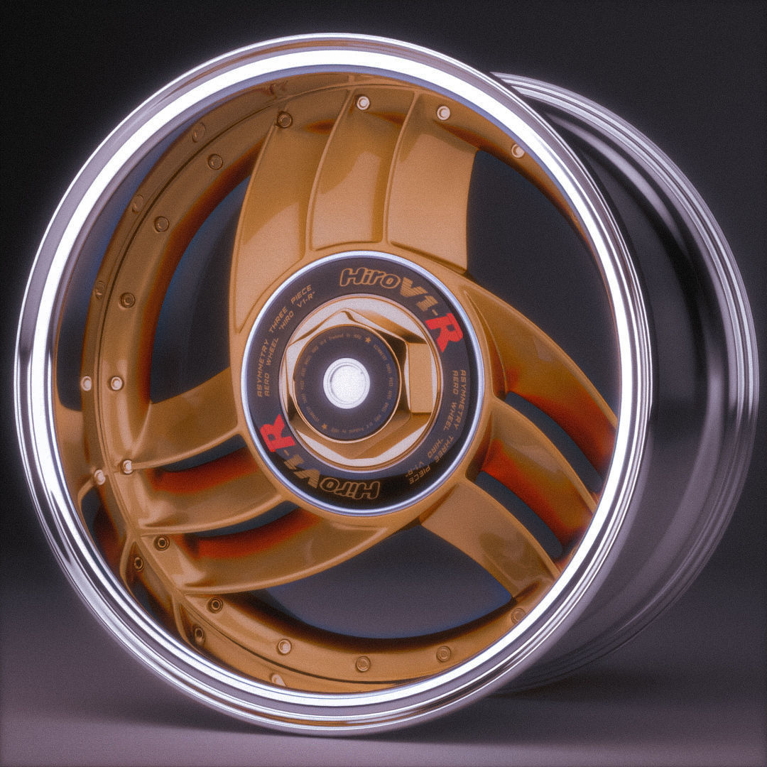 Hiro V1-R 3D model | CGTrader