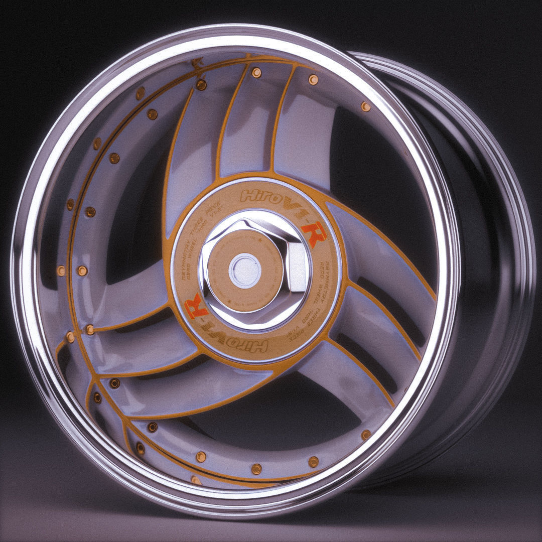 Hiro V1-R 3D model | CGTrader