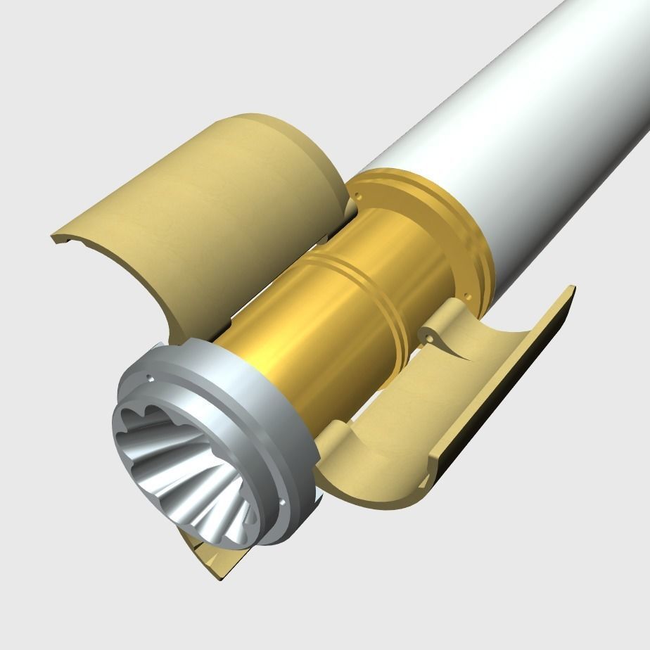 HYDRA 70MM ROCKET AND WARHEADS 3D model 3D printable | CGTrader