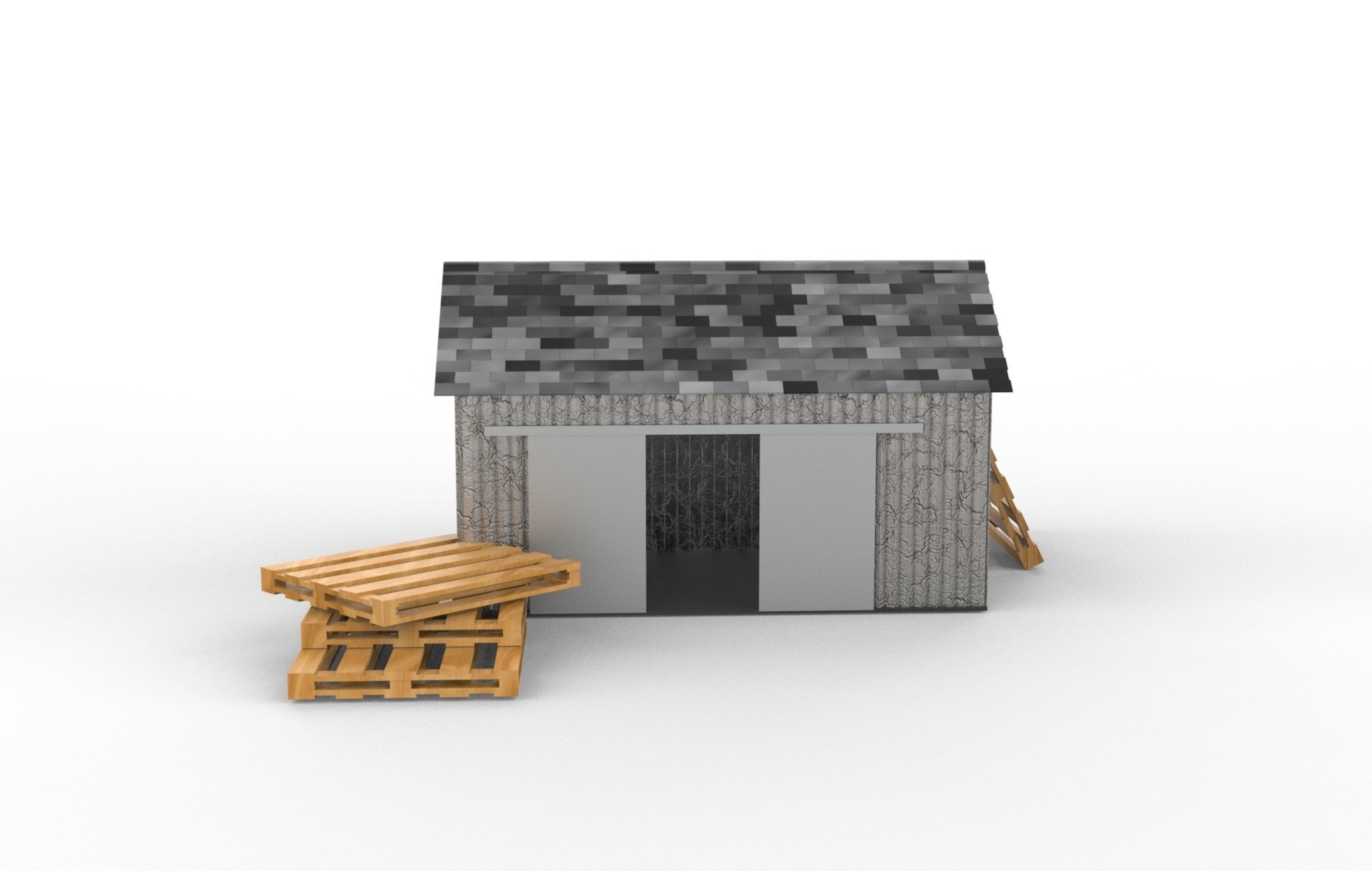 warehouse 3D model animated | CGTrader