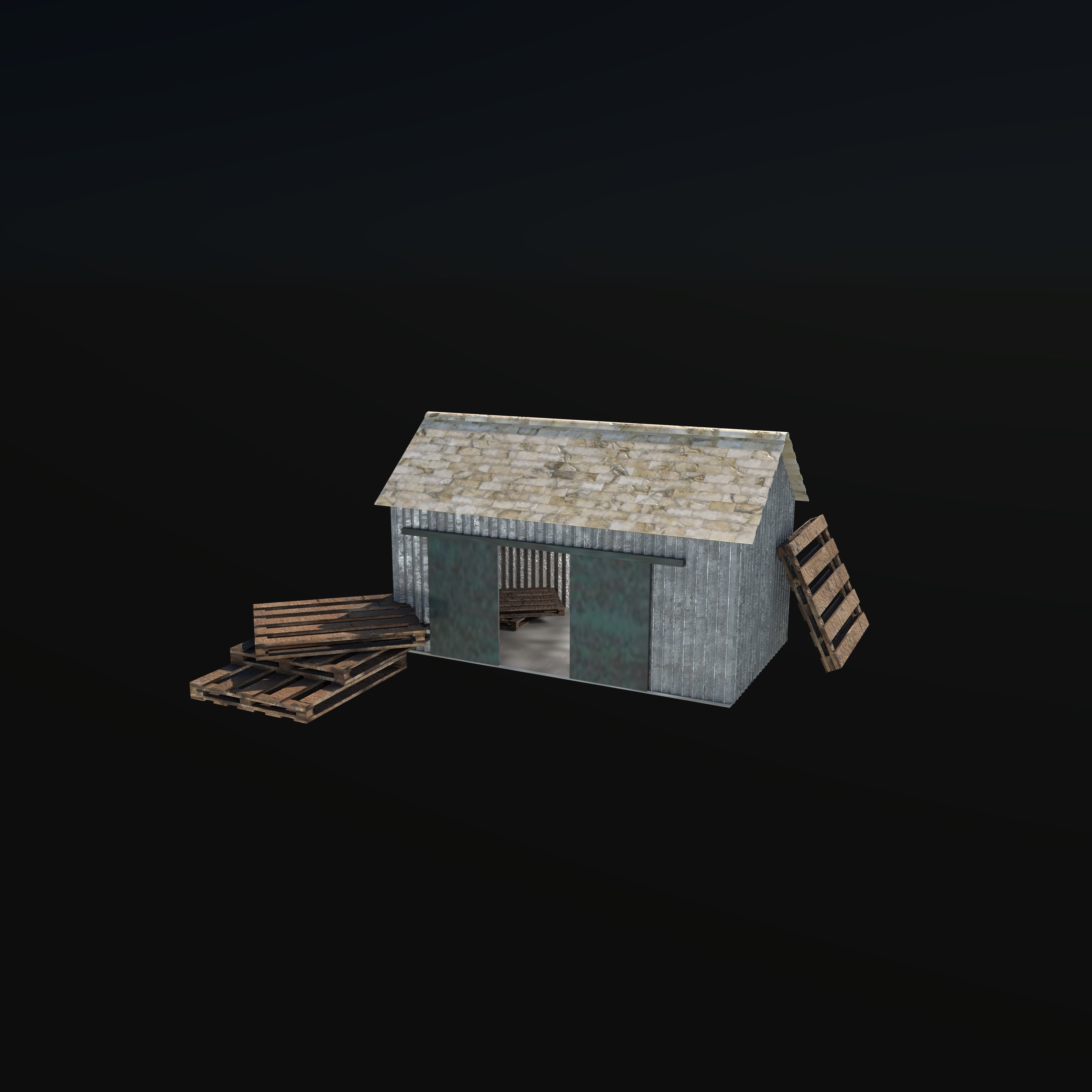 warehouse 3D model animated | CGTrader