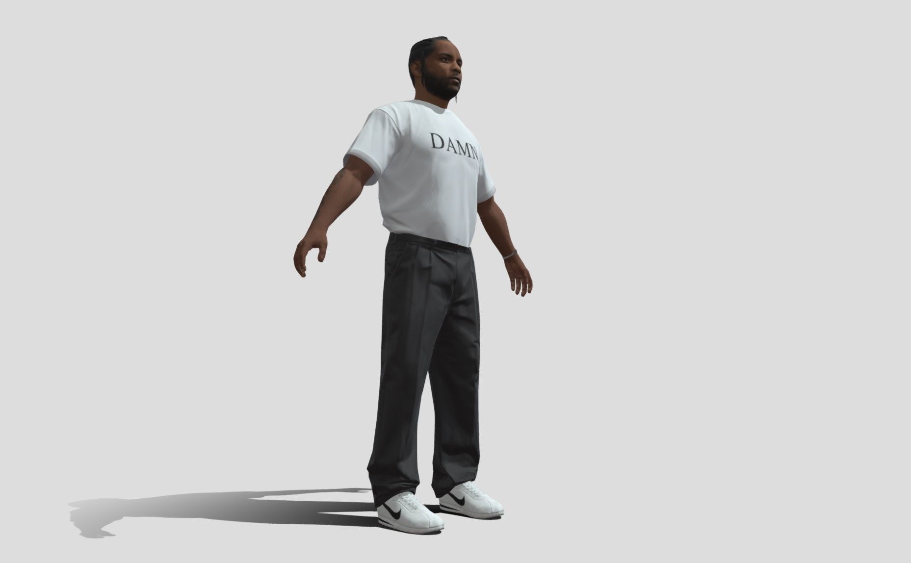 3D model Kendrick Lamar VR / AR / low-poly | CGTrader