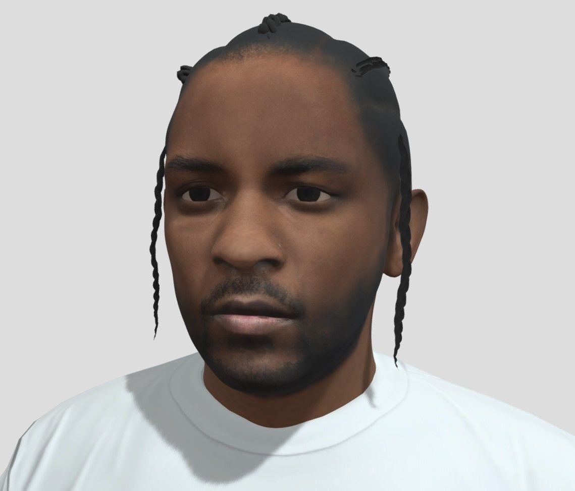 3D model Kendrick Lamar VR / AR / low-poly | CGTrader