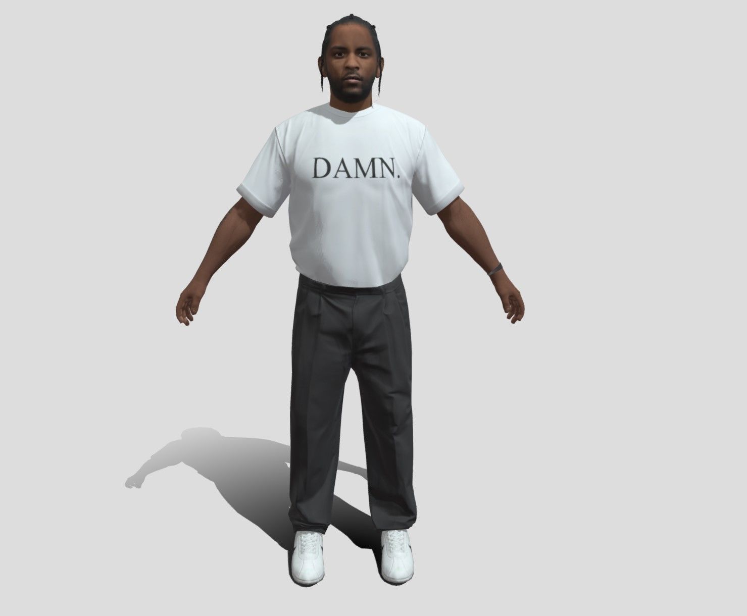 3D model Kendrick Lamar VR / AR / low-poly | CGTrader