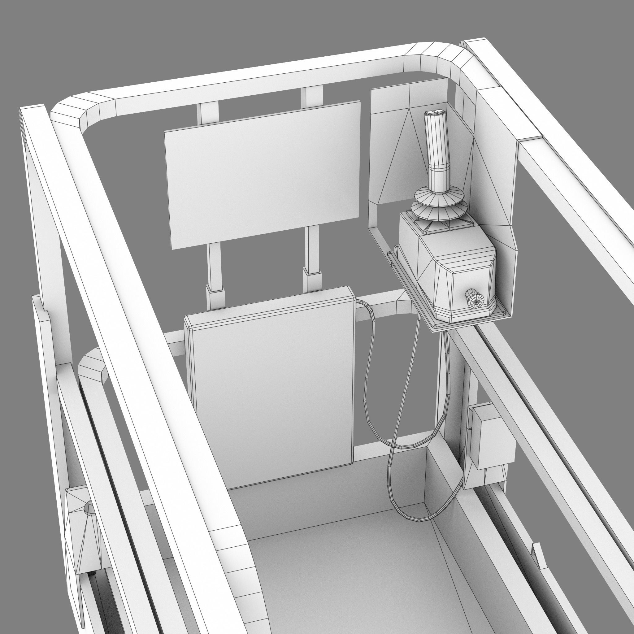 3D model Aerial Work Vehicle VR / AR / low-poly | CGTrader