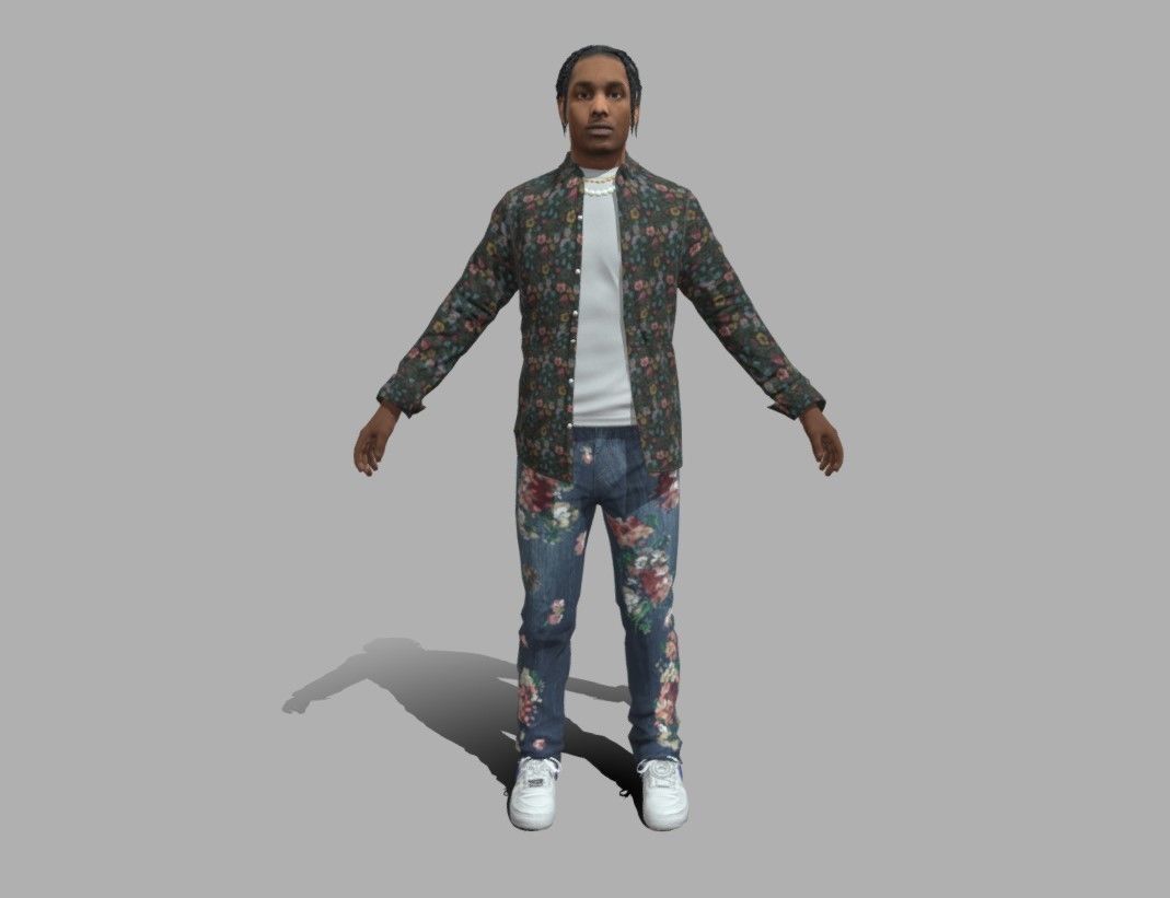 3D model ASAP Rocky VR / AR / low-poly | CGTrader