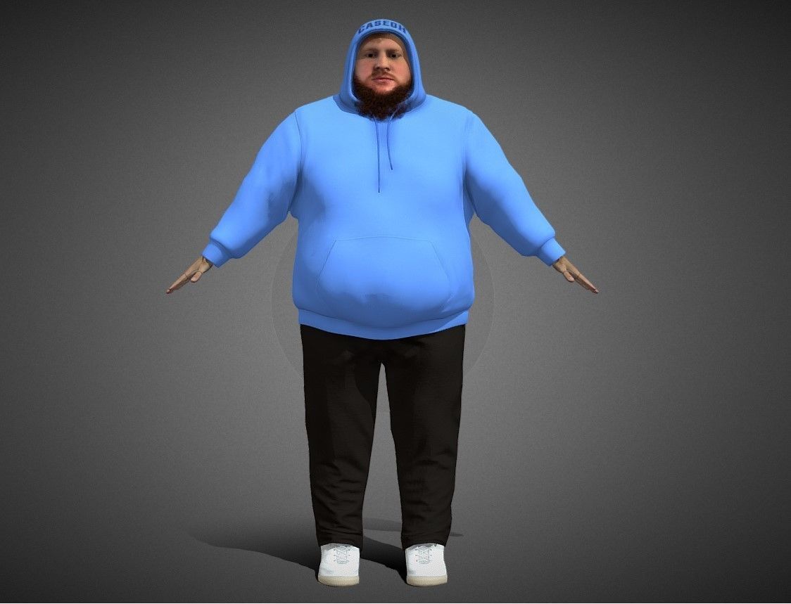 3D model Caseoh VR / AR / low-poly | CGTrader