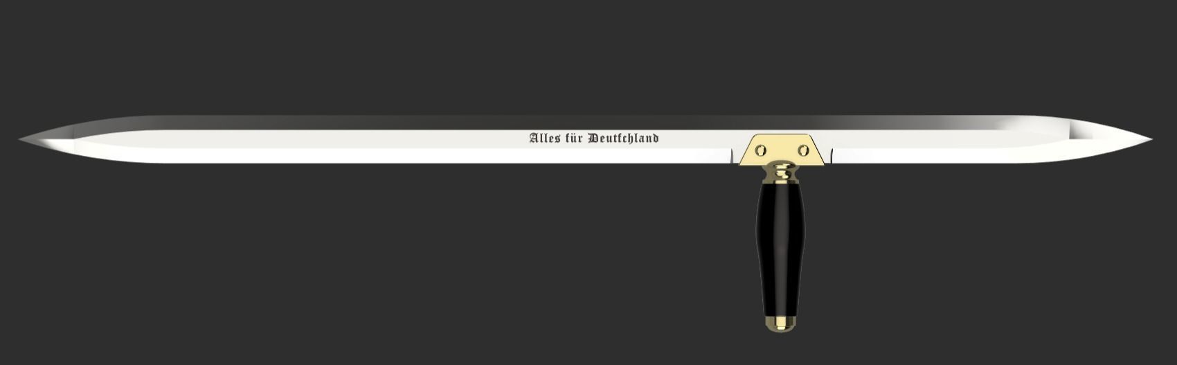 Hellboy 2004 movie - Kroenen blade 3D model 3D printable | CGTrader