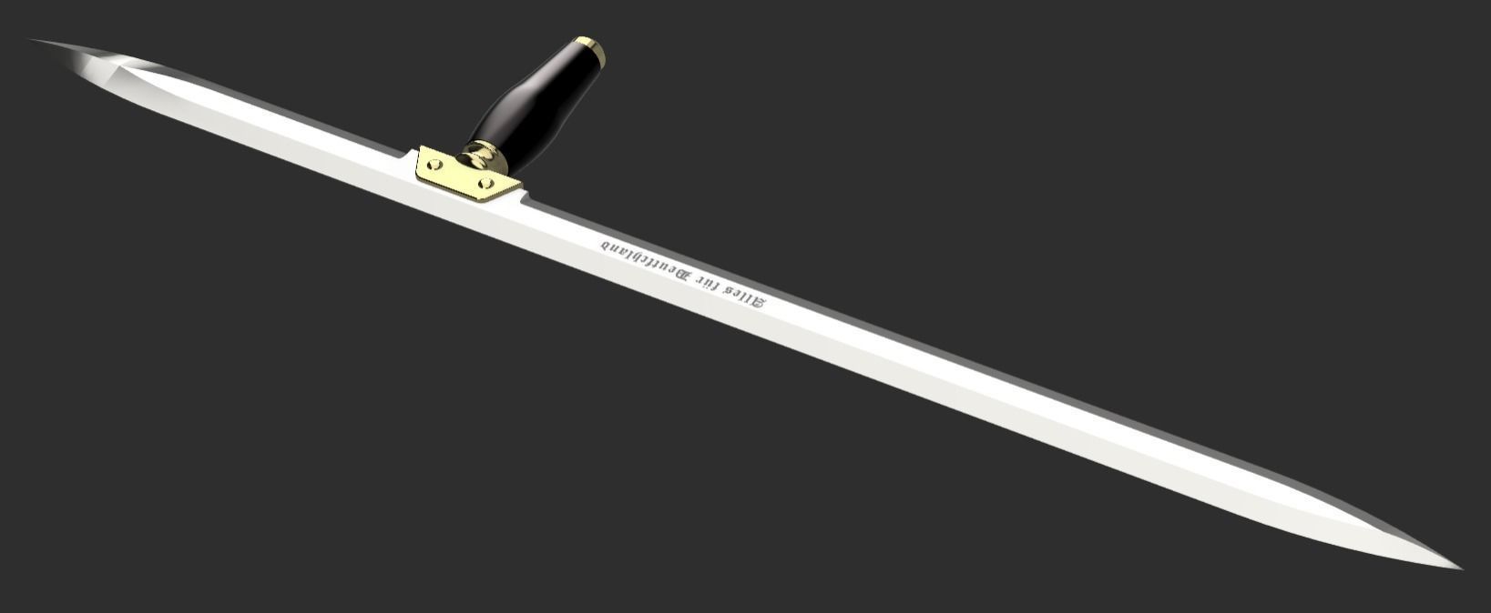 Hellboy 2004 movie - Kroenen blade 3D model 3D printable | CGTrader