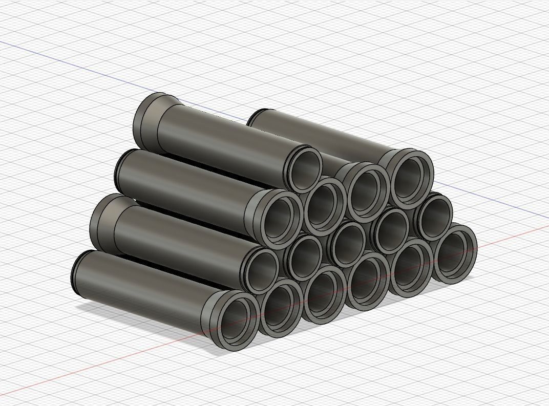 Model Railway Concrete Drainage Pipes 3D model 3D printable | CGTrader