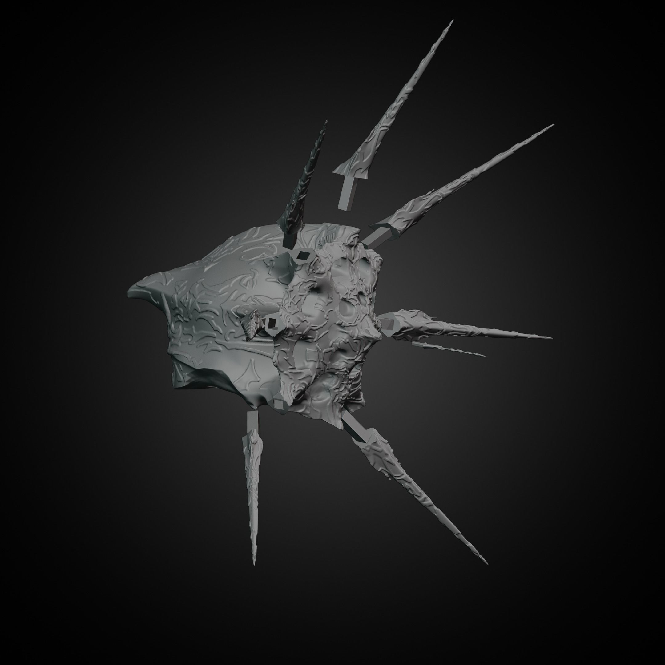 Dark Souls Dark Sun Gwyndolin Crown for Cosplay 3D model 3D printable ...