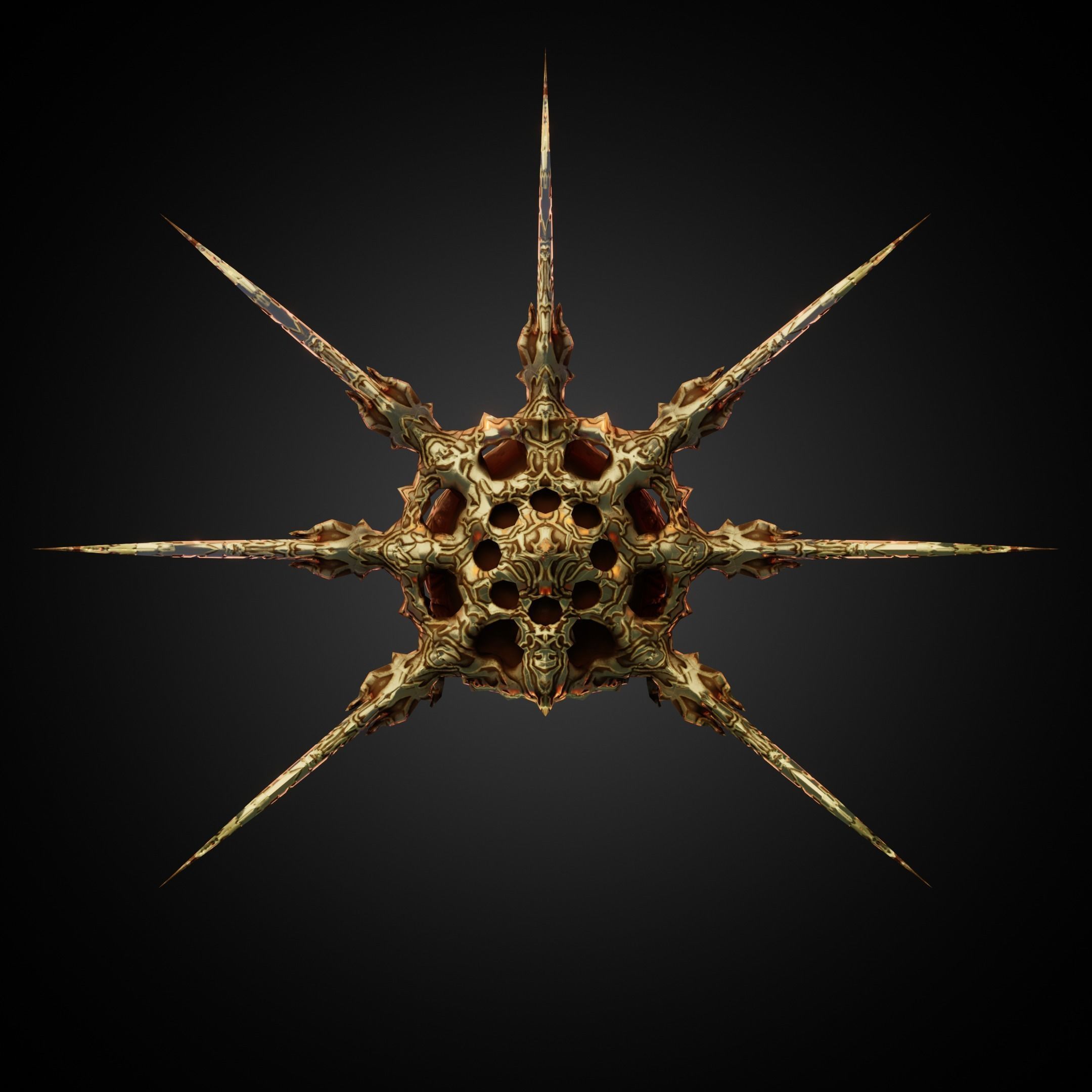 Dark Souls Dark Sun Gwyndolin Crown for Cosplay 3D model 3D printable ...