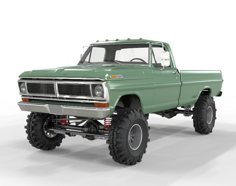 Generic Pick Up F150 Lifted Edition 3D model | CGTrader