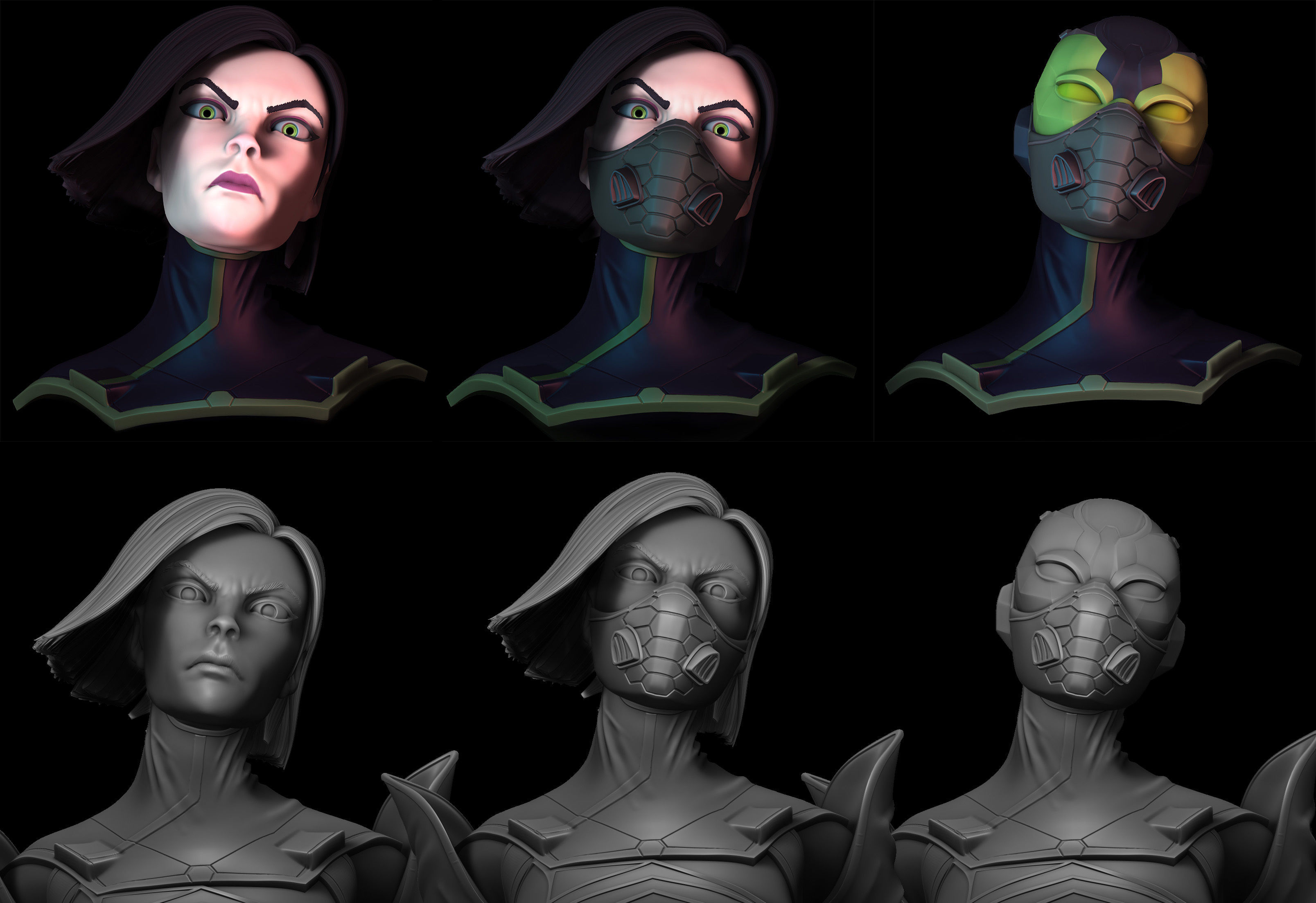 Valorant Viper 3D model 3D printable | CGTrader