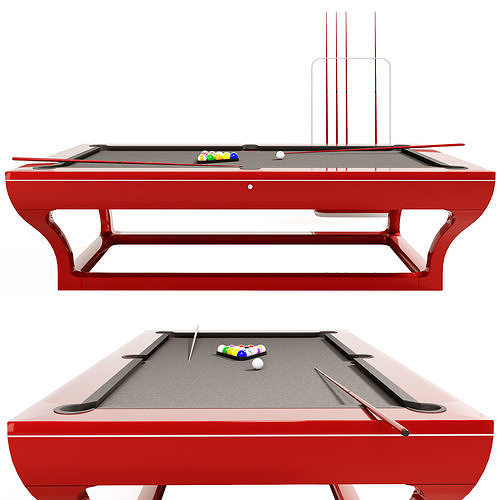 Billiard table RACE by Hermelin biliardi 3D model | CGTrader
