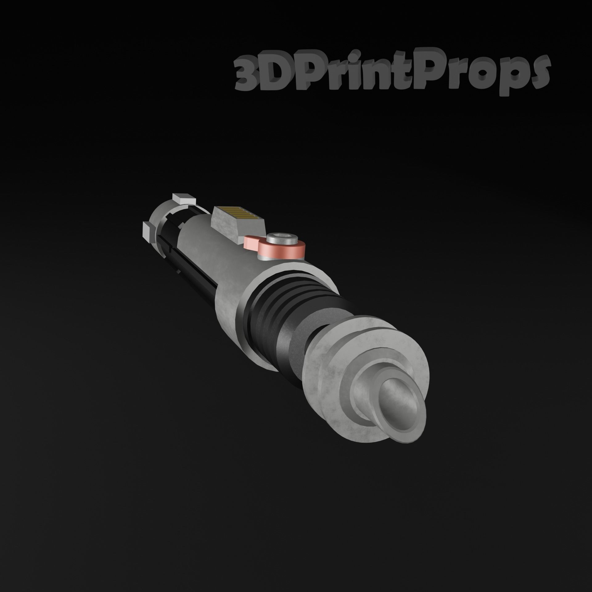 Ezra Bridger Lightsaber 3D model 3D printable | CGTrader