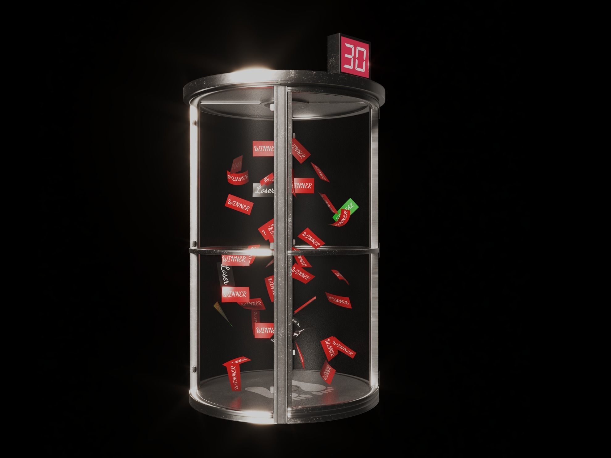 Ticket Grabber Machine 3D model | CGTrader