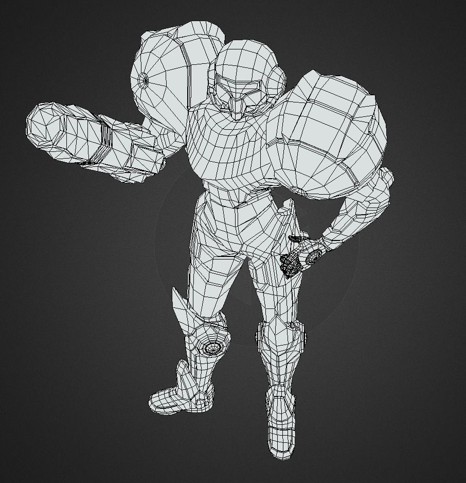 3D model Metroid - Samus Varia Suit Rigged VR / AR / low-poly | CGTrader