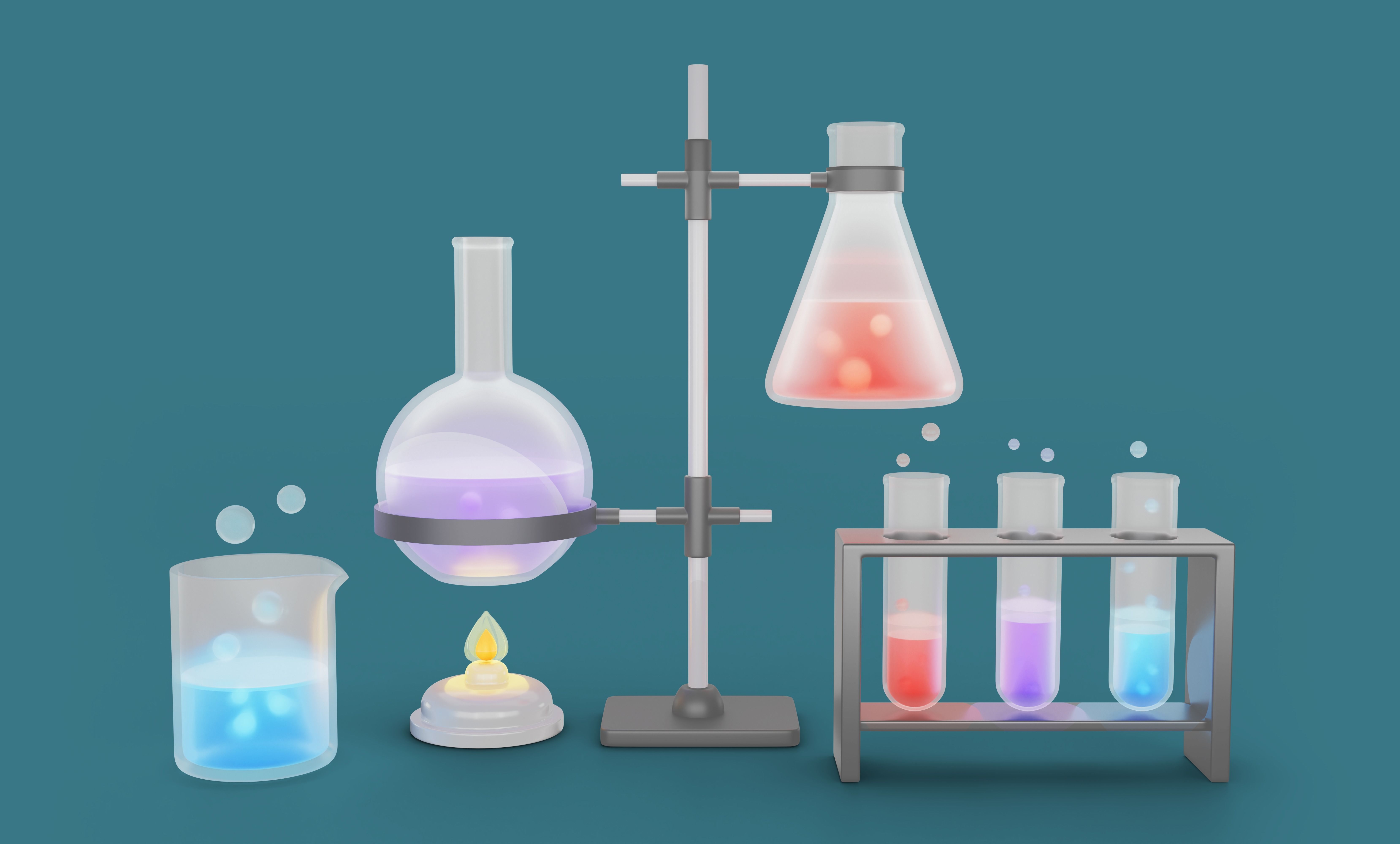 3D model Chemical Elements Set VR / AR / low-poly | CGTrader