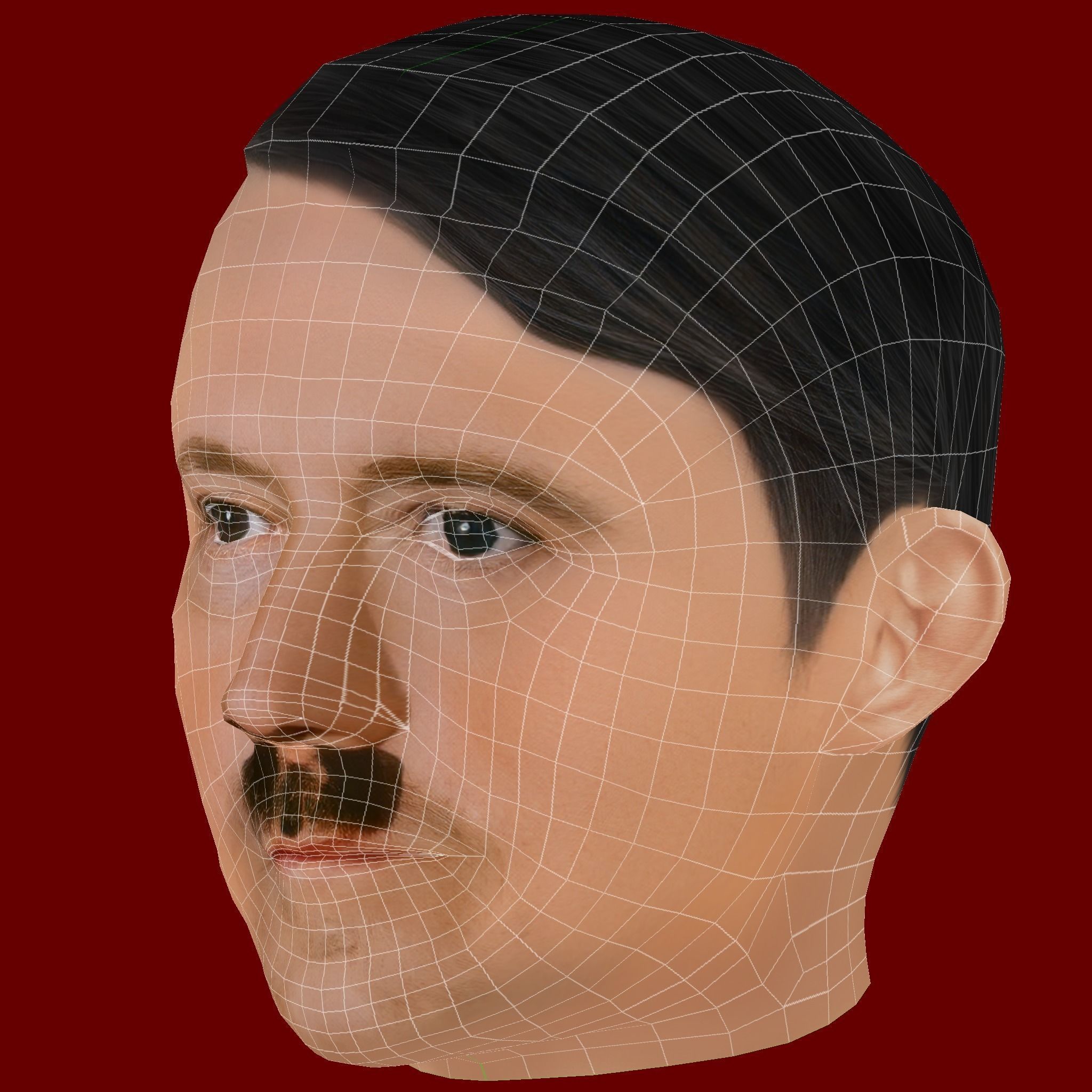 3D model Adolf Hitler VR / AR / low-poly | CGTrader